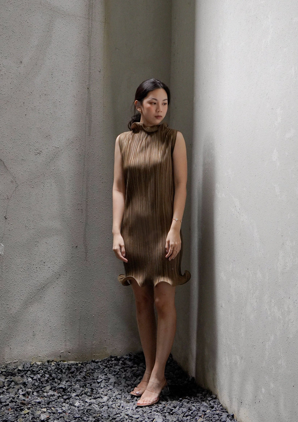 Ada Double Curl Dress – innitbangkok